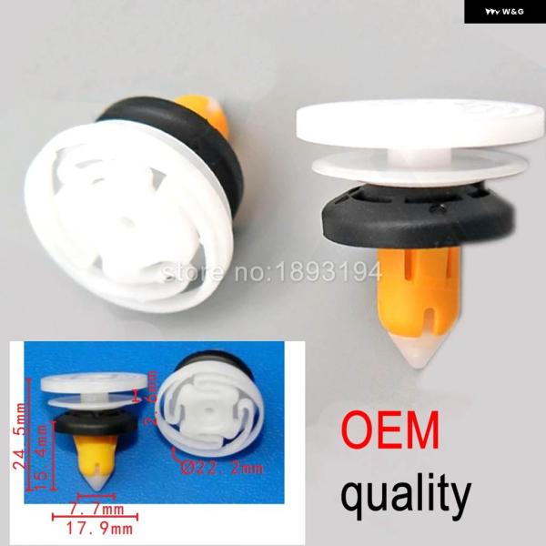 5/10X / 50X / 100X OEM ドアモールディングパネルトリムクリップ マセラティ ランチア フィアット 500 ジープ レネゲード 51987227 52034853 カスタム パーツ アクセサリーHigh-concerne...