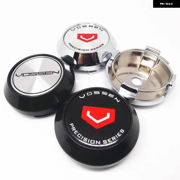 4個 64MM VOSSEN ホイールセンターハブキャップ リム カバー ハブキャップ スタイリング カスタム パーツ アクセサリーis_customized:YesOrigin:Mainland ChinaColor:Black,Silv...