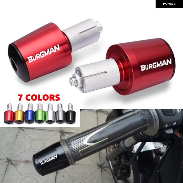 バイクハンドグリップ バー モトハンドルバー キャップ スズキ AN200 AN250 AN400 AN650 バーグマン AN 125 250 400 650 カスタム パーツ アクセサリーHigh-concerned chemical:...
