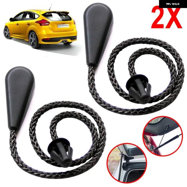 FORD FOCUS 2004 - 2011 MK2 リアトランク パーセルシェルフ トレイカバー ストリングストラップ パーセルシェルフ ストリングコードカバーストラップ カスタム パーツ アクセサリーPlacement on Vehic...