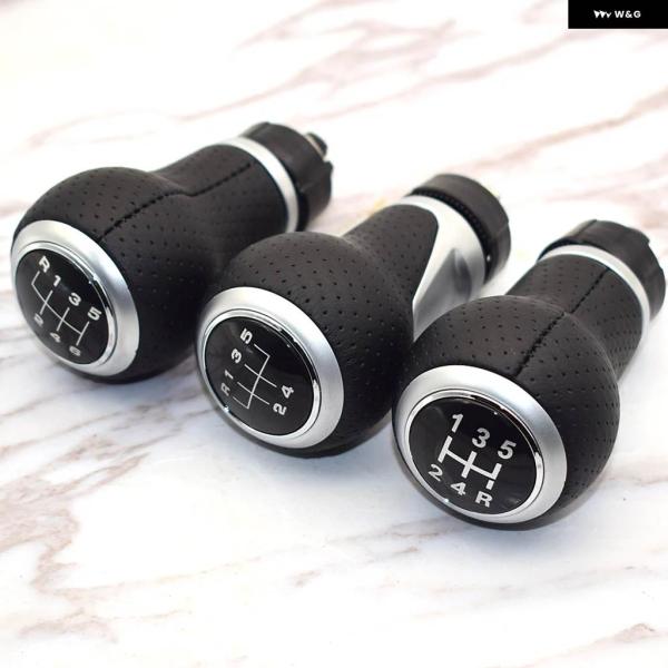 5/6速マニュアル ギアシフトノブレバースティックペンハンドル アウディ A4 S4 B8 8K A5 8T Q5 8R S LINE 2007-2015 レッドリング カスタム パーツ アクセサリーHigh-concerned chemi...