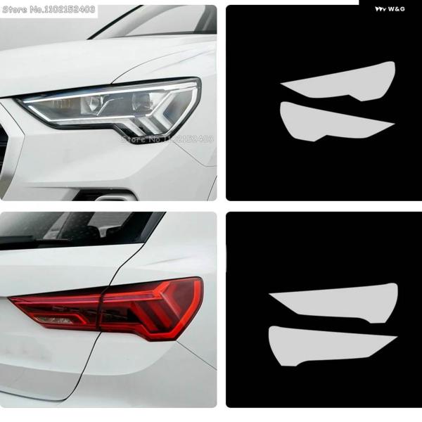 アウディ Q3 F3 RSQ3 2TH SPORTBACK 2019-2023 車用 ヘッドライト フィルム ヘッドランプ テールライト クリア ステッカー カスタム パーツ アクセサリーHigh-concerned chemical:No...