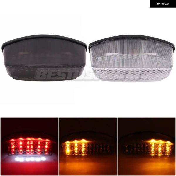 オートバイ テールライト ブレーキ ウィンカー 一体型 LED ライト ドゥカティ MONSTER 400 600 620 695 750 800 900 1000 1994-2008 カスタム パーツ アクセサリーBattery Incl...
