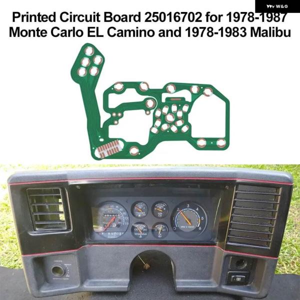 1978-87 シボレー モンテカルロ エル カミーノ 1978-83 マリブ プリント基板 25016702 カスタム パーツ アクセサリーHigh-concerned chemical:NoneOrigin:Mainland China...