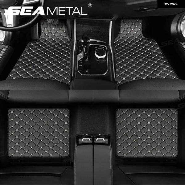 車用フロアマット フルセット 4点 滑り止めカーペット 防水 全ウェザー型カーマット 傷防止 カーゴライナー カスタム パーツ アクセサリーHigh-concerned chemical:NoneFilling Material:synth...