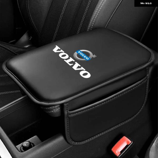 車用 アームレスト ボックス パッド センター コンソール アームレスト 収納 ポケット ボルボ XC90 V90 V60 XC60 V40 S80 S60 S90 C40 XC40 V70 XC70 C30 C70 カスタム パーツ アク...