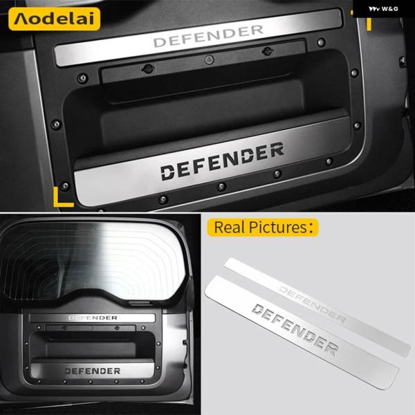 ランドローバー ディフェンダー トランク インナードア パネル トリム ストリップ テールゲート ストリップ 20-25 90 110 130 車 カスタム パーツ アクセサリーHigh-concerned chemical:NoneOri...