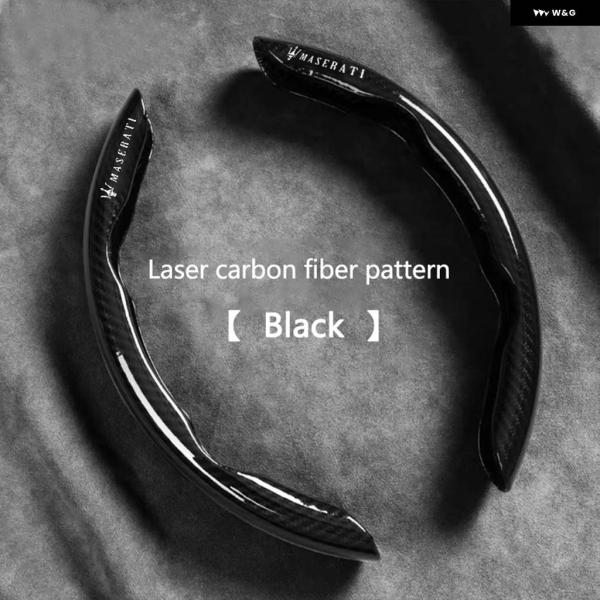 カーボン滑り止めハンドルカバー 2個 マセラティ グラントゥーリズモ MC20 クアトロポルテ レヴァンテ クーペ GTS スパイダー ギブリ カスタム パーツ アクセサリーHigh-concerned chemical:NonePacka...