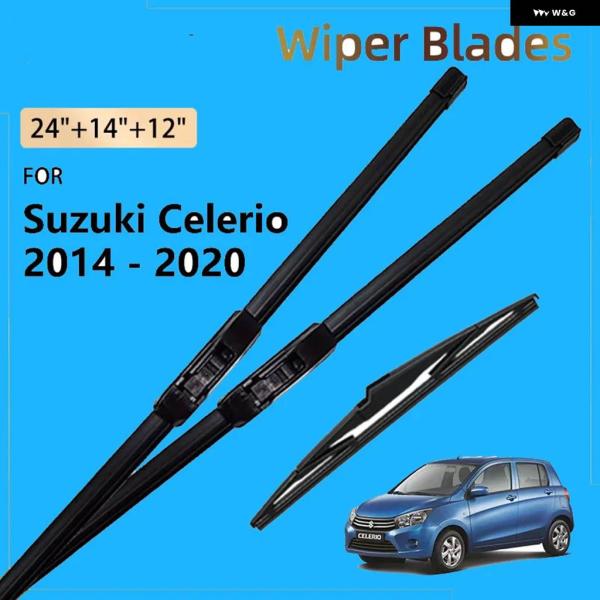 CELERIO GTI 2 II CULTUS 2014 - 2020 2017 2016用 フロントリア ワイパー ブレード フロントガラス ウィンドスクリーン カスタム パーツ アクセサリーHigh-concerned chemical...
