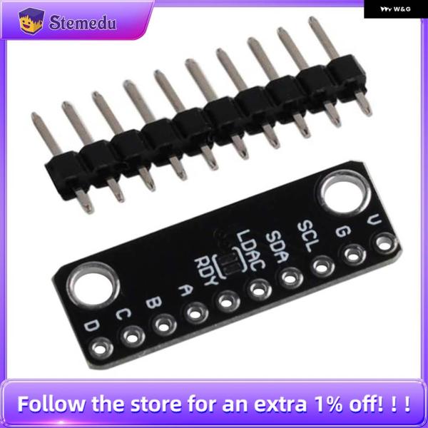 MCP4728 12ビット クワッド デジタル - アナログ コンバータ I2C インターフェース 低消費電力 GY-MCP4728 EEPROM メモリ DAC ブレイクアウト センサー モジュール カスタム パーツ アクセサリーHigh...