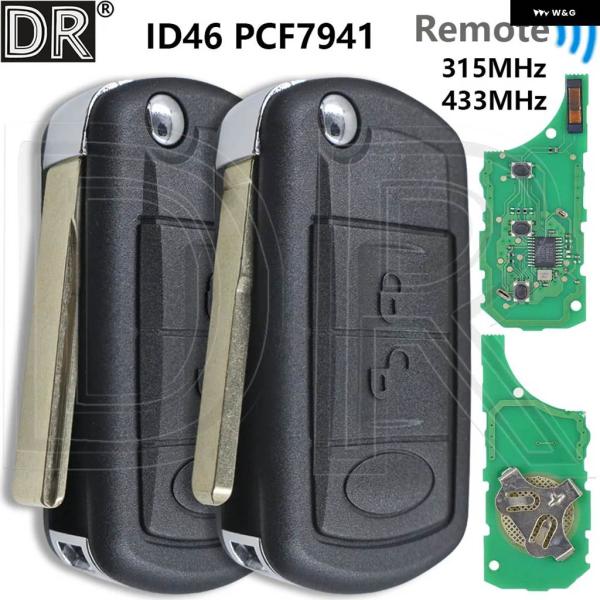 ID46PC F7941チップ 315/433MHZ NT8-15K6014CFFTXA カー リモコン スマートキー ランドローバー レンジローバー スポーツ ディスカバリー3用 カスタム パーツ アクセサリーHigh-concerned...