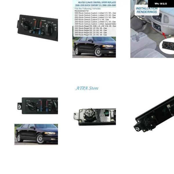 カー エアコン クライメート コントロール スイッチ 10308120 10447470 センチュリー 3.1L用 カスタム パーツ アクセサリーHigh-concerned chemical:NoneCertification:NoneT...