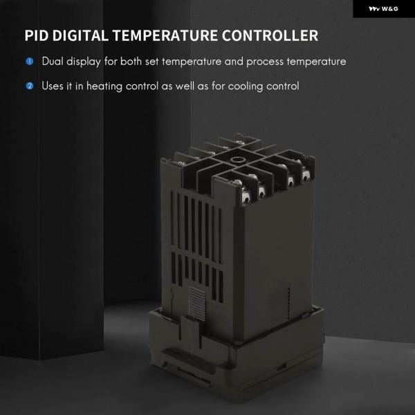 マルチ入力デジタル温度 コントローラ ー REX-C100 プロフェッショナルアラーム 0℃〜400℃ 電力化学工業向け カスタム パーツ アクセサリーHigh-concerned chemical:NoneOrigin:Mainland ...
