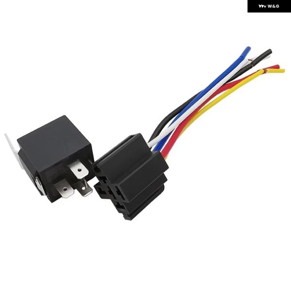 1個 JD1914 カーリレー 12V 40A 5ピン 防水 リレー 赤銅端子 5線ソケットリレー カスタム パーツ アクセサリーis_customized:YesModel Number:JD1914Origin:Mainland Chi...