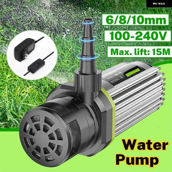 12V 60W 8L/分 15M DC ウォーター ポンプ 水循環 水中 ポンプ 3段式給水口 カスタム パーツ アクセサリーHigh-concerned chemical:NonePower Source:ElectricStructur...