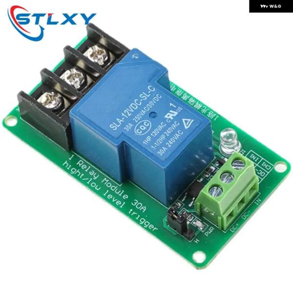 1チャンネルリレー モジュール 30Aオプトカプラ絶縁5V/12V/24V対応ハイ/ロートリガー対応 カスタム パーツ アクセサリーEU LVD Voltage:Low voltage: Below 50Vac or 75VdcHigh-c...