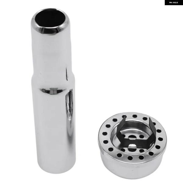 オイル フィラー チューブ オイルキャップ インテーク マニホールド キット クローム仕上げ シボレー SBC BBC 265 283 327 350 ホットラットロッド ストリートカー カスタム パーツ アクセサリーHigh-concer...