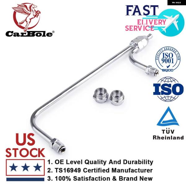 カーボレ クローム 燃料ライン HOLLEY 4150 ダブル ポンプ 3/8インチホース デュアルインレット チューブ GSL1002 カスタム パーツ アクセサリーHigh-concerned chemical:NoneCountry/...