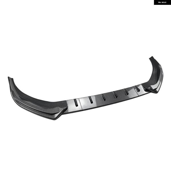 フロント バンパー スポイラー リップ フォルクスワーゲン VW ゴルフ 8.5 / 8.5 プロ 2024-2025 スタンダード バージョン カーロワースプリッターブレード プロテクター キット カスタム パーツ アクセサリーHigh-...
