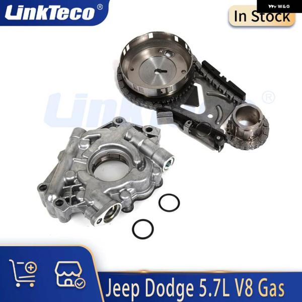 エンジン パーツ タイミング チェーン キット オイル ポンプ 5.7L V8ガス クライスラー アスペン 300 ダッジ ラム 1500 2500 ジープ グランド チェロキー 5.7L 03-08に適合 カスタムパーツ アクセサリー 交...