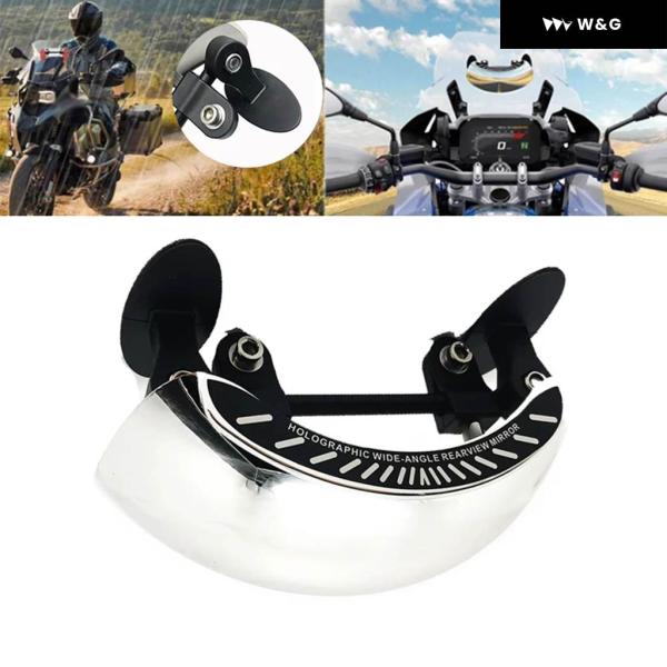 ホンダ BMW オートバイ バイク ウィンドスクリーン 180度以上死角ミラー 広角バックミラー 安全補助バックミラー カスタムパーツ アクセサリー 交換用部品Hign-concerned Chemical:NoneItem Weight:...