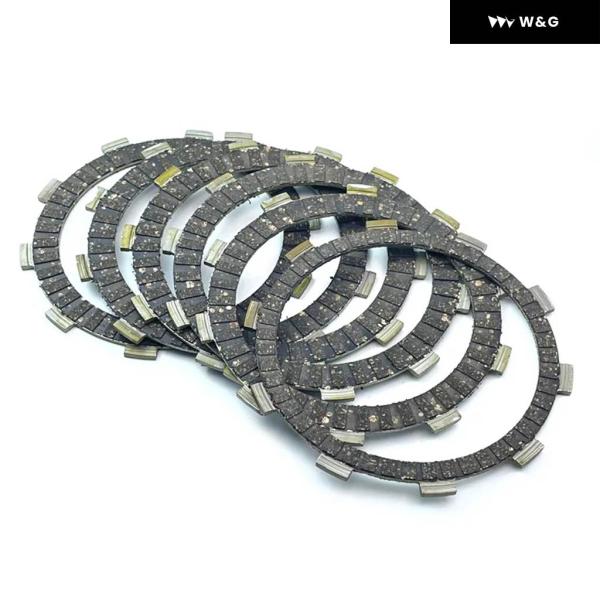 6個 オートバイ バイク クラッチプレートクラッチプレートディスクセット ホンダ BORS400 NSR125 NSR250 STEED400 STEED600 NSR STEED 400 125 250 600 カスタムパーツ アクセサリ...