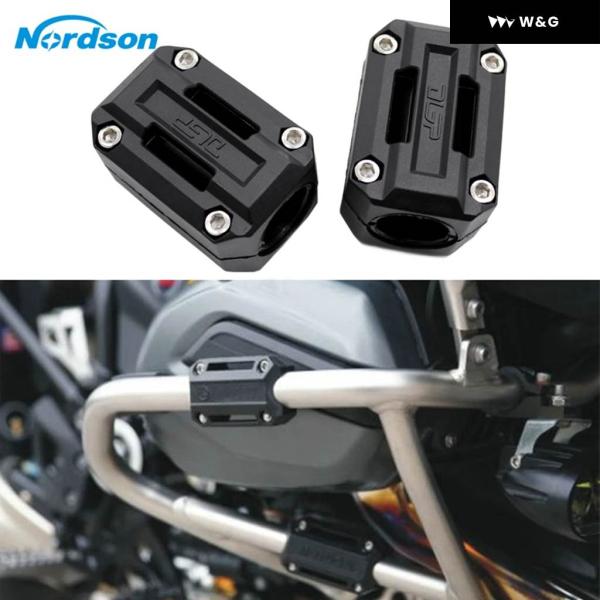 25MM オートバイ バイク エンジン ガード バンパー 装飾 ブロック クラッシュ バー BMW R1200GS LC ADV F700GS F800GS カスタムパーツ アクセサリー 交換用部品Hign-concerned Chemic...