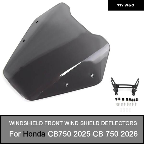 ホンダ CB750 ホーネット 2025 オートバイ バイク アクセサリー フロントガラス フロント ウィンドシールド デフレクター バイザー バイザー ウィンドスクリーン カスタムパーツ アクセサリー 交換用部品Hign-concerne...