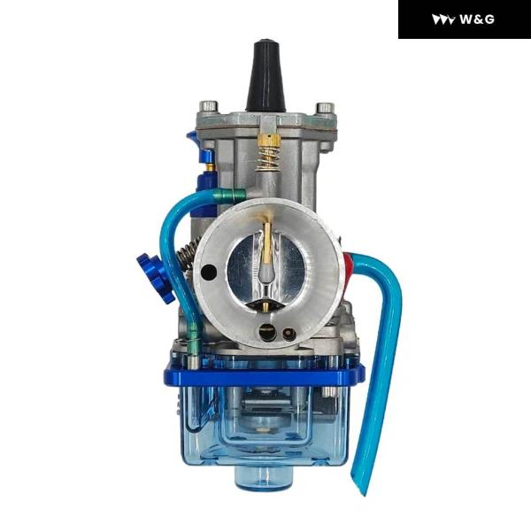 KX65 KX85 キャブレター 28MM PWK KTM 65 SX 85 SX カワサキ KX100 KX125 KX 100 85 65 125 キャブレター PWK28 ブルーカバー VERGASER 2 4 温度 カスタムパーツ ...