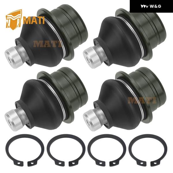 フロントアッパーロワーAアームボールジョイント4個 スズキ 2002-24 KINGQUAD 400 LT-A400 LT-F400F EIGER 500 400 VINSON 500対応 カスタムパーツ アクセサリー 交換用部品Hign-...