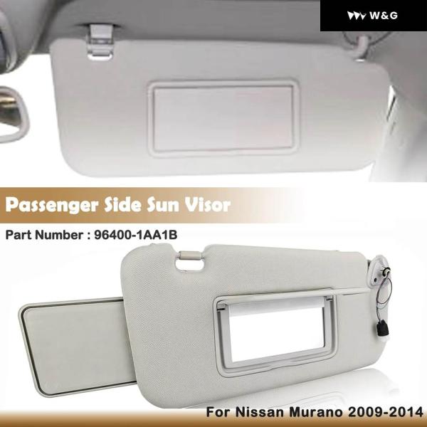 グレーサンバイザー 左右内装サイドフロントウィンドウカバー シェード サンシェード シールド ブラインド パーツ 日産 ムラーノ 2009-2014 カスタムパーツ アクセサリー 交換用部品Hign-concerned Chemical:N...