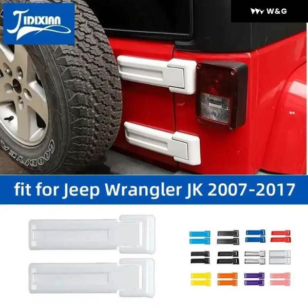 ジープ ラングラー JK 2007 - 10-2017 車 外装 リアドア スペアタイヤ テールゲート ヒンジ デコレーション カバー カスタムパーツ アクセサリー 交換用部品Hign-concerned Chemical:NoneCate...