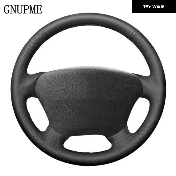 ブラック DIY 人工皮革 カー ステアリングホイール カバー メルセデス ベンツ W163 M クラス ML230 270 320 350 430 500 1997 カスタムパーツ アクセサリー 交換用部品Special Features...