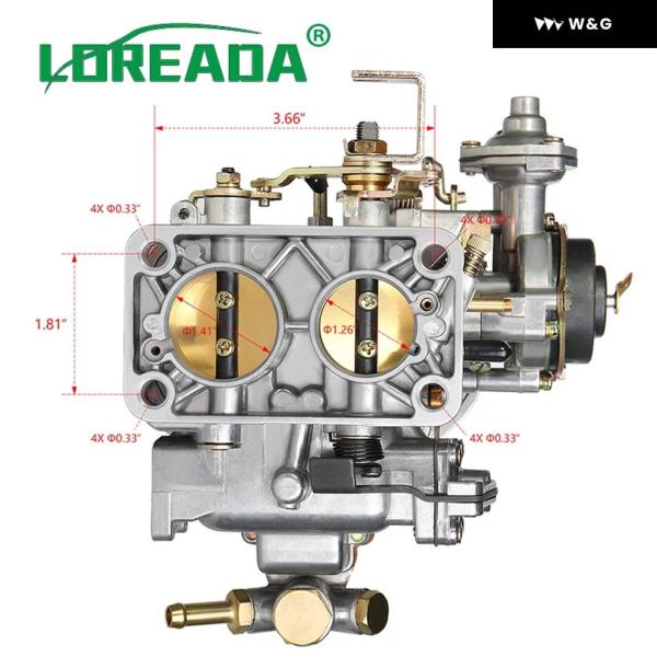 ウェーバー 32/36 DGV DGEV DGAV 電動チョーク キャブレター トヨタ ピックアップ 20R 22R 日産 ダットサン 510 610 620 マツダ B2200 EMPI HOLLEY カスタムパーツ アクセサリー 交換用...