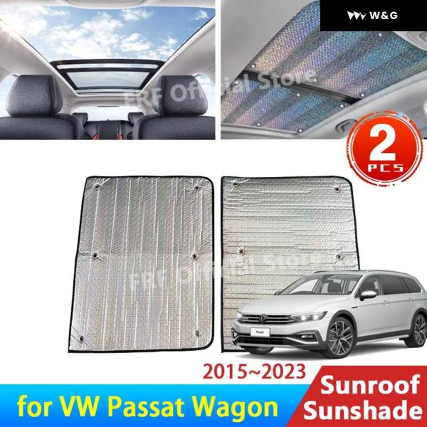 フォルクスワーゲン VW パサート B8 ワゴン 2015~2023 2021 2020 2018 2016 車用サンルーフ サンシェード ルーフ サンスクリーン 断熱 フロントガラス カスタムパーツ アクセサリー 交換用部品Product...