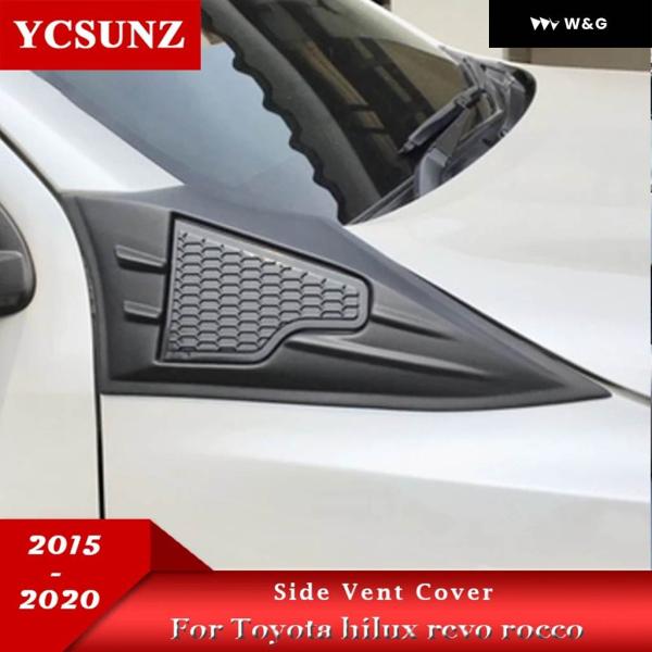 ABS サイドベント ボンネット スクープフードガードカバー トヨタ ハイラックスレボロッコ2015-20カーアクセサリーダブルキャブ カスタムパーツ アクセサリー 交換用部品Hign-concerned Chemical:NoneOthe...