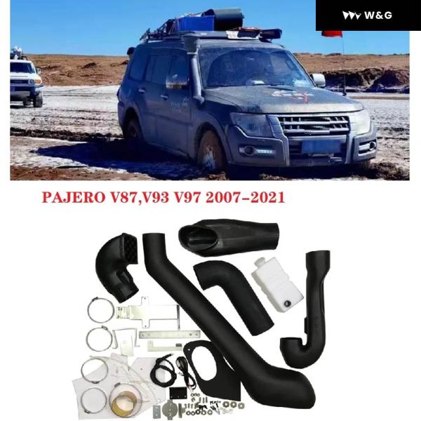 V87 V93 V97 外装 自動車アクセサリー 三菱 パジェロ V87 V93 V97 2007 - 10-2021 エアインテーク パイプ シュノーケル カスタムパーツ アクセサリー 交換用部品Hign-concerned Chemic...