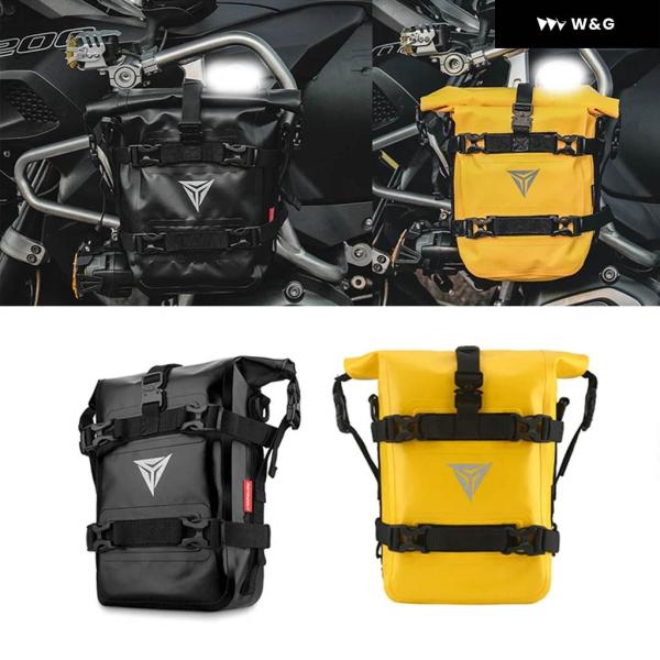 汎用 オートバイ バイク フレーム クラッシュ バー 防水 バッグリペアツール配置バッグ BMW R1200GS R1250GS ホンダ スズキ カスタムパーツ アクセサリー 交換用部品Hign-concerned Chemical:Non...
