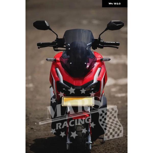 オートバイ バイク バイザー バイザー 風防 ウインドスクリーン ホンダ ADV150 ADV 150 19-20 ADV-150 2019-21 カスタムパーツ アクセサリー 交換用部品Item Weight:0.5kgItem Heig...