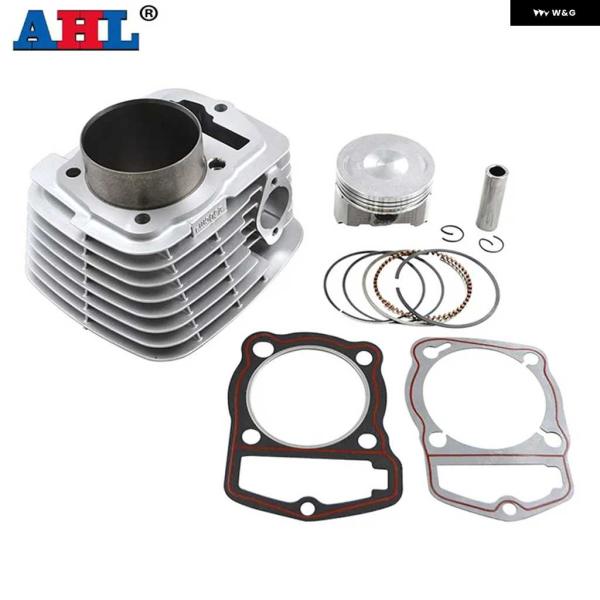 オートバイ バイク シリンダー ブロックピストンキット ヘッドガスケット ホンダ SL230 XR230 CRF230 FTR223 FTR230 SL XR CRF 230 13011-KFB-305 カスタム パーツ アクセサリーHig...