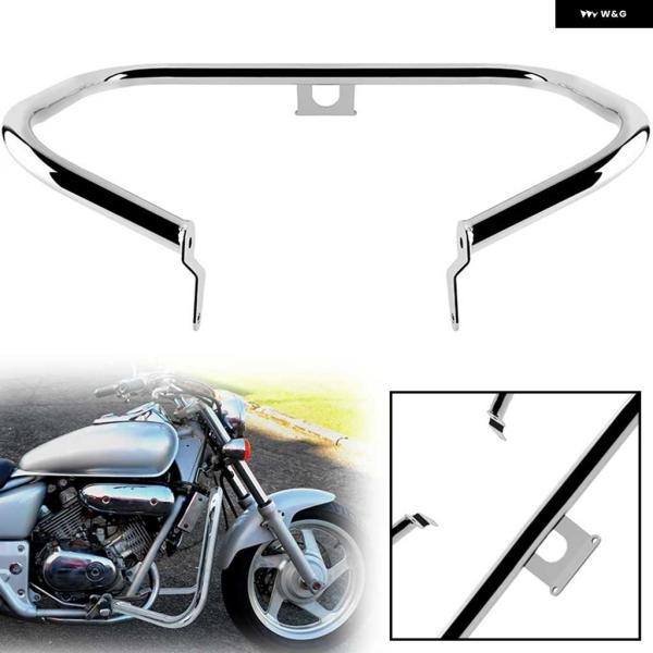 ホンダ MAGNA250 VF250 VF 250 ドラゴンドッグ 250 1994-2007 オートバイ バイク クロームフロント エンジン ガード クラッシュ バー アクセサリー カスタム パーツ アクセサリーHign-concerne...