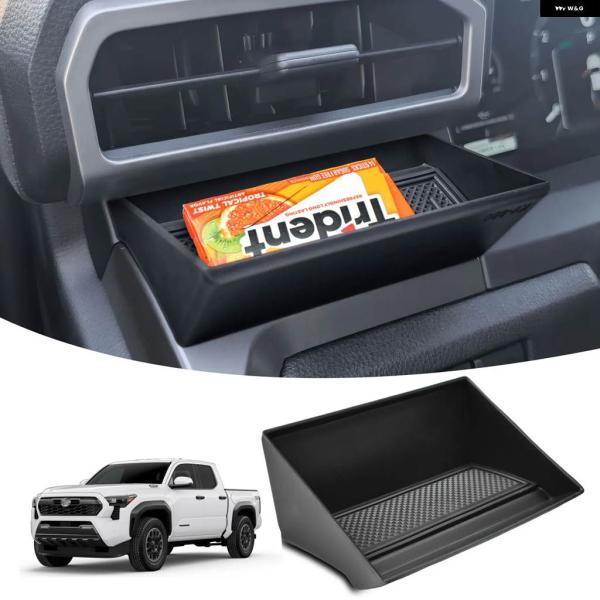 エアベント オーガナイザー トレイ 2024年式タコマ 2025年式 トヨタ 4ランナー用アクセサリー インテリア カードキー ホルダー センター コンソール オーガナイザー カスタム パーツ アクセサリーProduct shape:Rec...