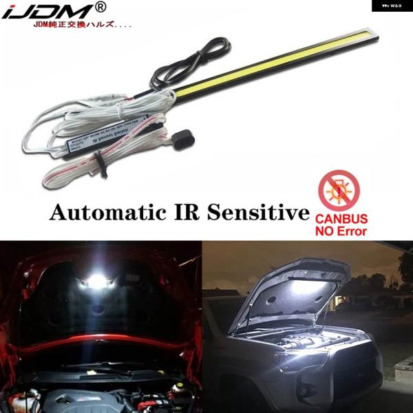 IRスイッチ 制御 COB LED パネル ライトDIYレトロライト作業DIYフード下ライト/ トランク ライト/フットリアライト カスタム パーツ アクセサリーHign-concerned Chemical:NoneFor Vehicle...