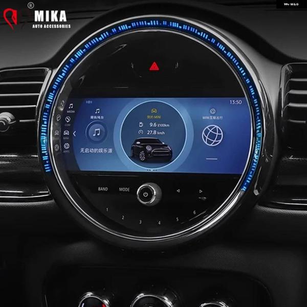 車用LCD ディスプレイ スクリーン 装飾 リングカバー ミニクーパー F54 F60 中央 制御 ナビゲーション フレーム 車内アクセサリー カスタム パーツ アクセサリーHigh-concerned chemical:NoneItem ...