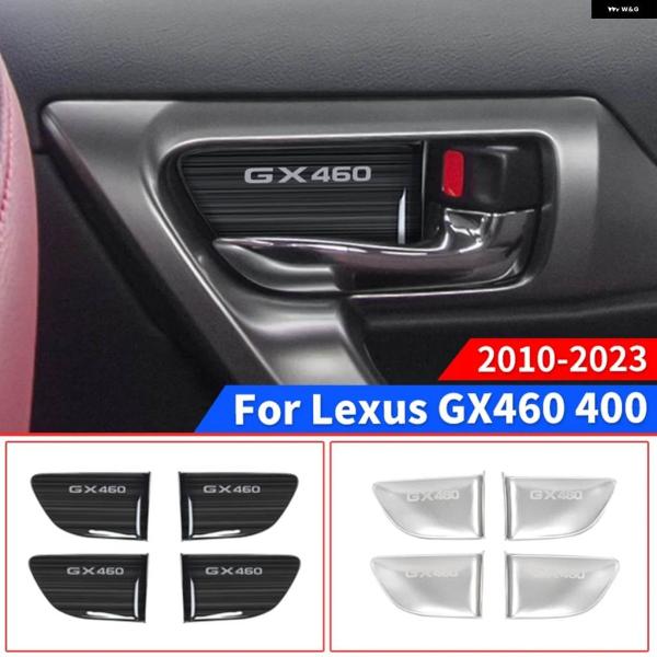 VAN TOEPASSING OP 2010-2023 レクサス 460 GX460 インナー DEURKLINK KOM GEMODIFICEERDE GX400 RVS INTERIEUR DECORATIE ACCESSOIRES カ...