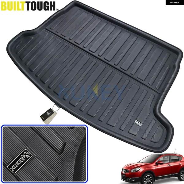 アクセサリー ブーツ ライナー カーゴマット 日産 デュアリスキャシュカイ J10 2007-13 リア トランク トレイカバー カスタム パーツ アクセサリーHigh-concerned chemical:NoneFilling Mate...