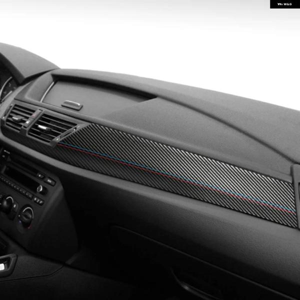 BMW X1 E84 2010-2014 アルカンターラ ダッシュボード パネル トリム カバー 計器 装飾 ステッカー 自動車内装アクセサリー カスタム パーツ アクセサリーSticker Placement:Center Console...