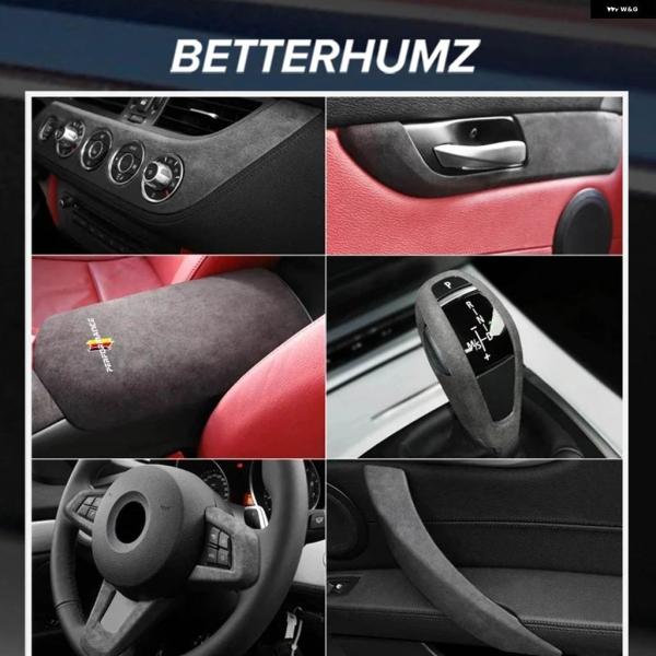 BMW Z4 E89 2009-2016 アルカンターララップセンター コンソール パネル ダッシュボード アームレスト ボックス カバー トリム カー インテリア アクセサリー カスタム パーツ アクセサリーHigh-concerned ...