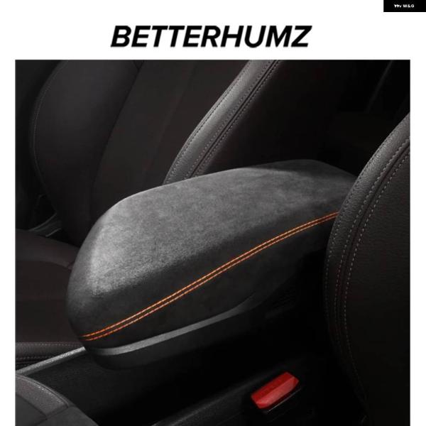 BMW X1 F48 X2 F39 アルカンターラ製 アームレスト ボックス 蓋カバー コンソール 装飾 車内ラップ ABS トリム チューニングアクセサリー カスタム パーツ アクセサリーHigh-concerned chemical:N...