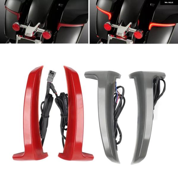 バイク リア サドルバッグ ライト INDIAN CHALLENGER CHIEFTAIN ROADMASTER 2021-24 カスタム パーツ アクセサリーProtective parts:OtherHigh-concerned che...